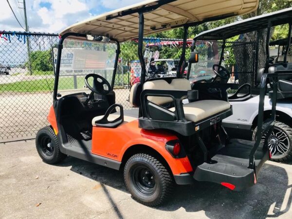 2025 E-Z-GO Valor Gas Solar Flare | Jacksonville Florida Gas Golf Cart ...